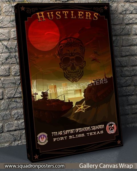 Fort Bliss, Texas 7th ASOS (Version 1) - Squadron Posters