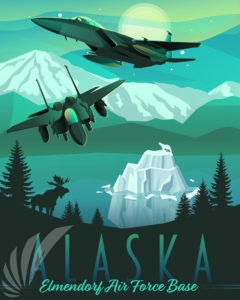 Alaska F-15 - Squadron Posters