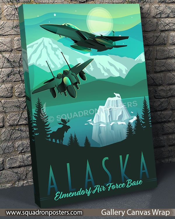 Alaska F-15 - Squadron Posters