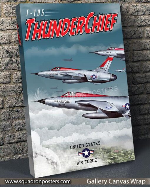F-105 Thunderchief Through the Ages - Squadron Posters