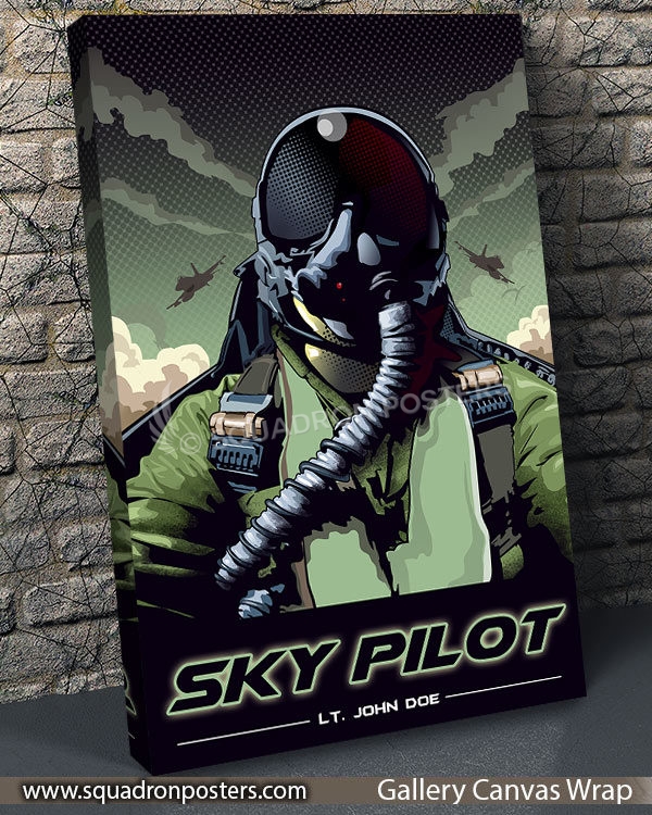 Custom Pilot Pop Art - Squadron Posters