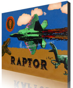 Raptor Comic Book Cover - Squadron Posters