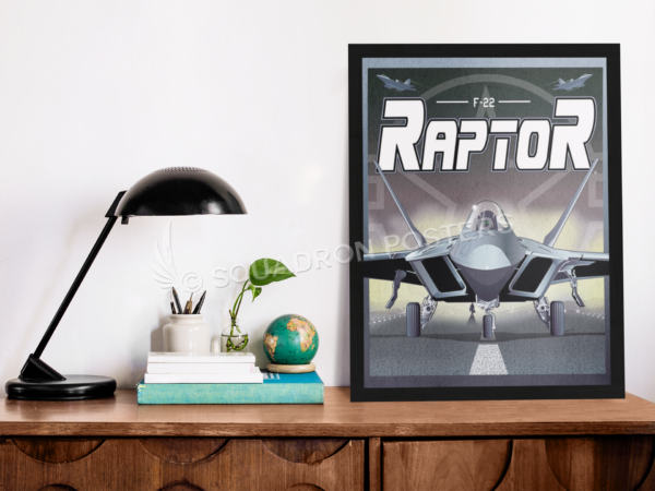 F-22 Raptor Art - Squadron Posters
