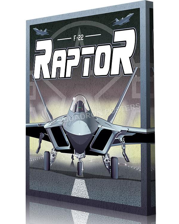 F-22 Raptor Art - Squadron Posters