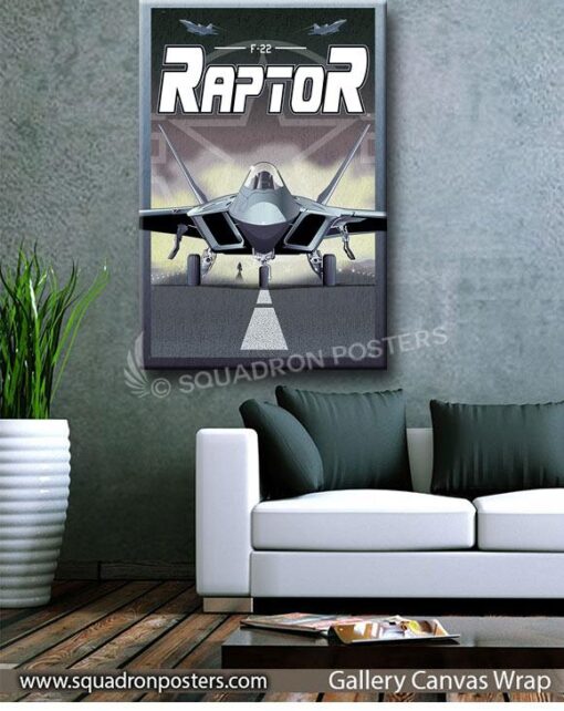 F-22 Raptor Art - Squadron Posters