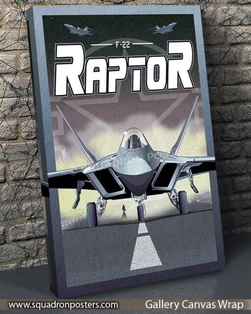 F-22 Raptor Art - Squadron Posters