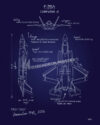 F-35A Lightning II Blueprint Art - Squadron Posters