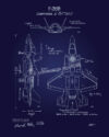 F-35B Lightning II Blueprint Art - Squadron Posters