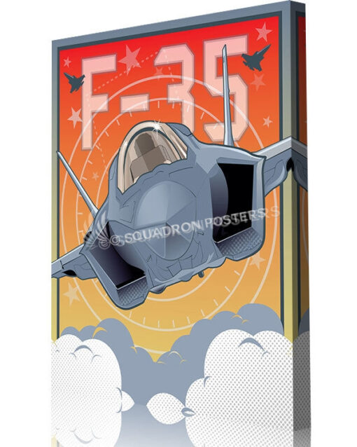F-35 Pop Art - Squadron Posters