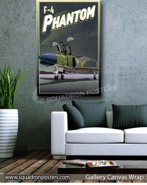 F-4 Phantom art - Squadron Posters