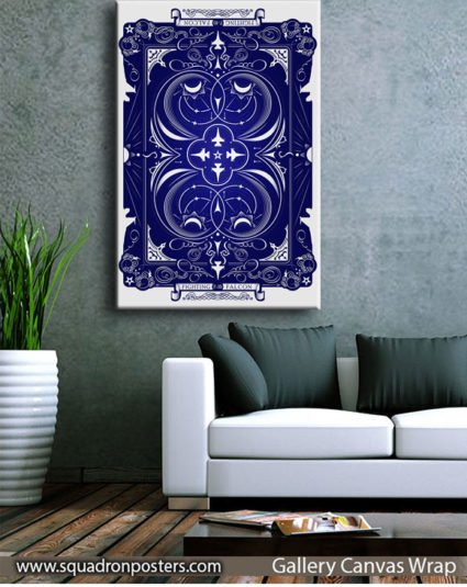 F-16 Playing Card Style - Squadron Posters