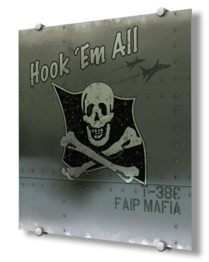 T-38 FAIP MAFIA Nose Art - Squadron Posters