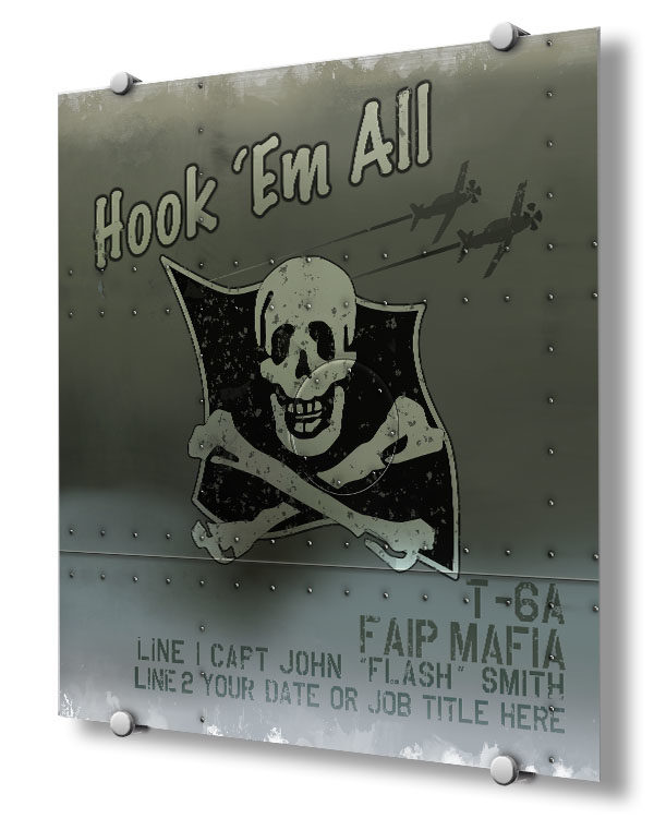 T-6 FAIP MAFIA Nose Art - Squadron Posters