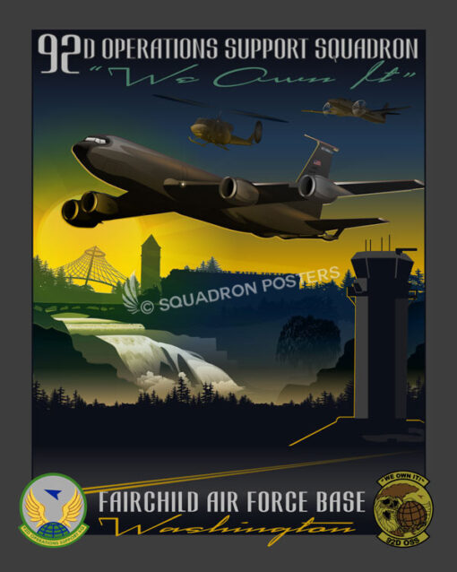 Fairchild AFB 92d Operations Support Squadron - Squadron Posters