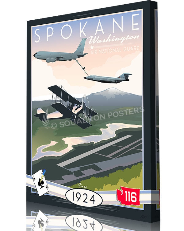 Fairchild AFB KC-135R 116th ARS - Squadron Posters