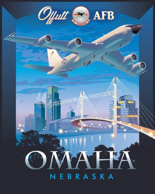 Offutt AFB RC-135 343D RS - Squadron Posters