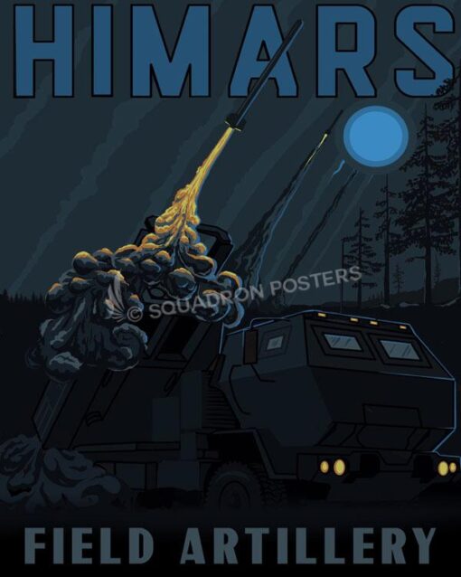 Field Artillery HIMARS - Squadron Posters