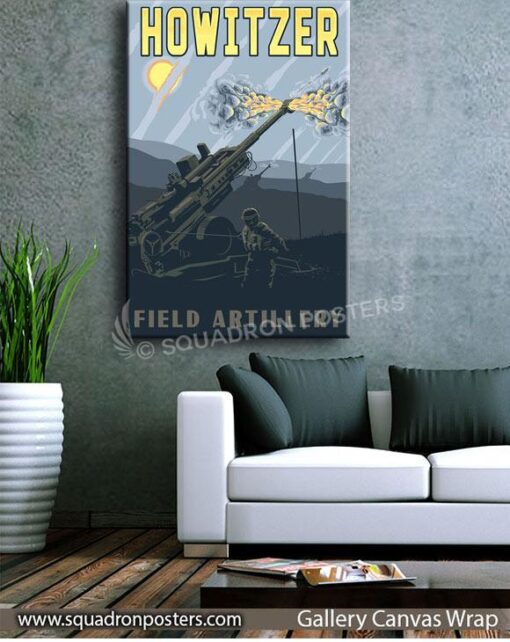 Field Artillery Howitzer - Squadron Posters