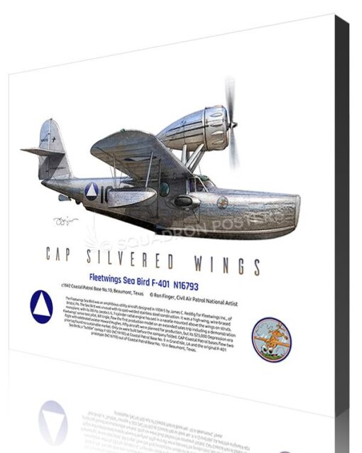 Fleetwings Sea Bird F-401 N16793 - Squadron Posters