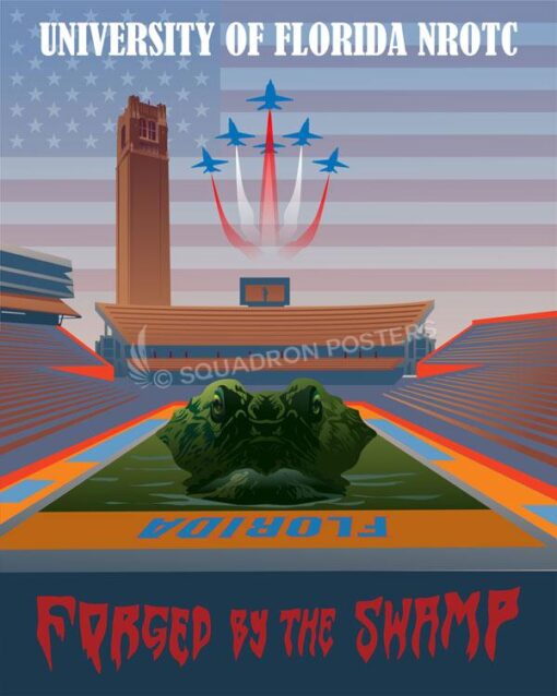 University of Florida Navy ROTC - Squadron Posters