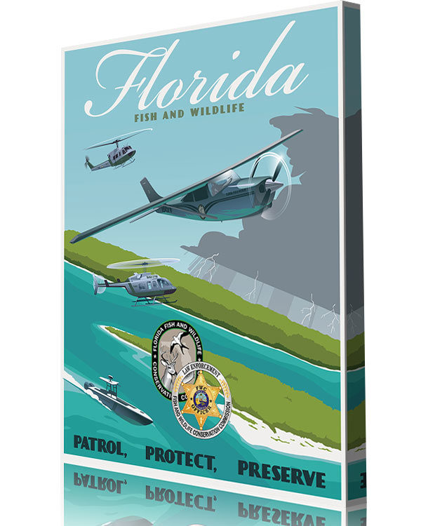 Florida Fish and Wildlife Conservation Commission - Squadron Posters