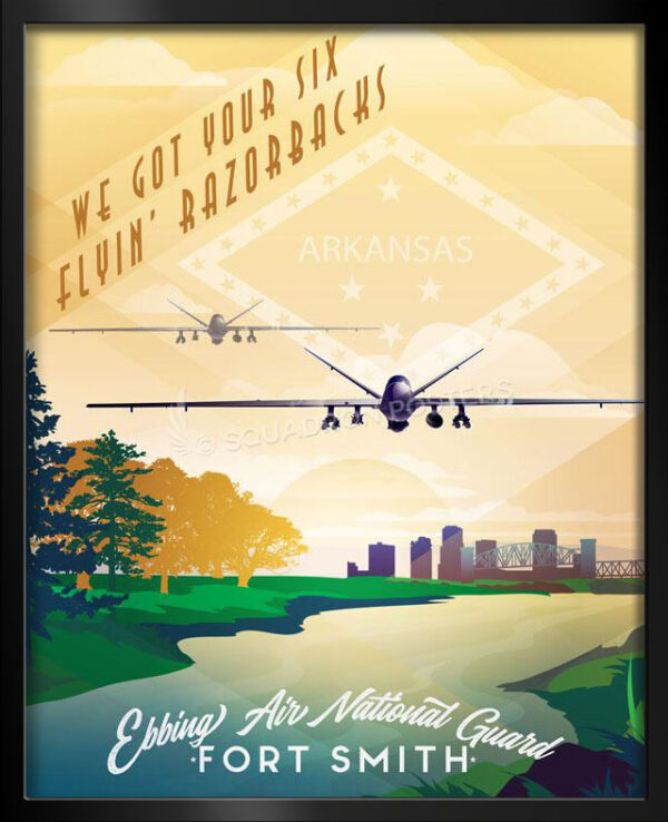 Fort Smith Ebbing ANG Little Rock - Squadron Posters