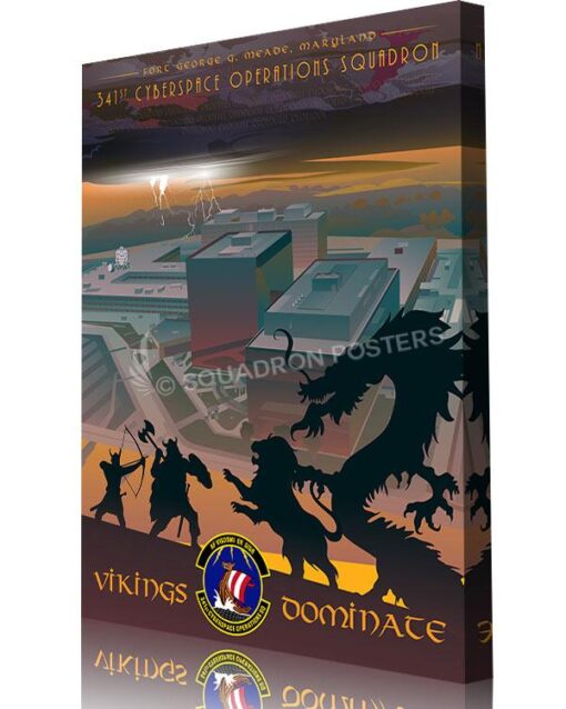 Ft Meade Maryland 341st COS - Squadron Posters