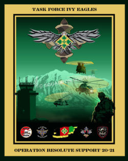 4th Combat Aviation Brigade Task Force Ivy Eagles - Squadron Posters
