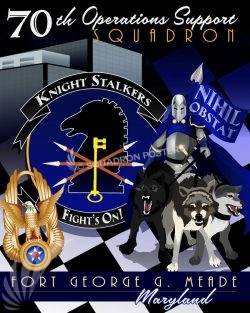 Fort Meade 70th Operations Support Squadron - Squadron Posters