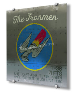 71st FTS "Ironmen" Nose Art - Squadron Posters