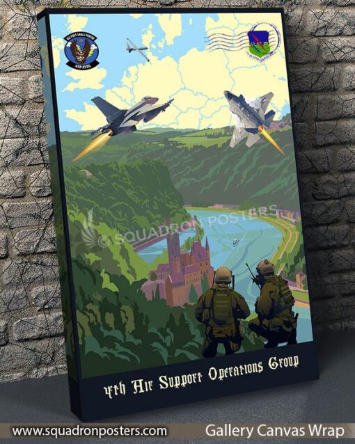 Germany 4th ASOG - Squadron Posters