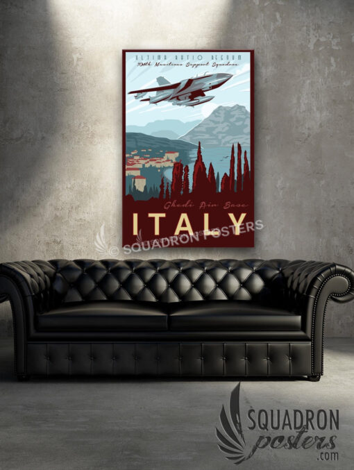 Ghedi AB Italy 704th MUNSS - Squadron Posters