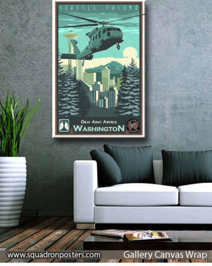 Gray Army Airfield UH-60 2-158 - Squadron Posters