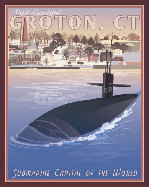 Groton Connecticut Sub - Squadron Posters