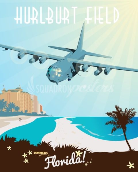 Hurlburt AC-130 - Squadron Posters