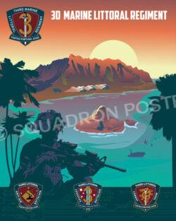 Hawaii 3D MLR - Squadron Posters