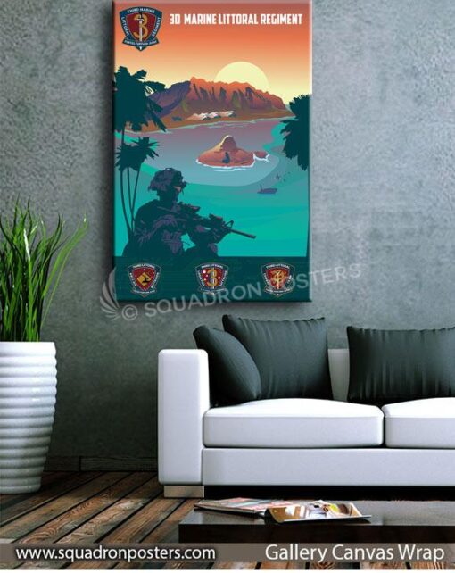 Hawaii 3D MLR - Squadron Posters