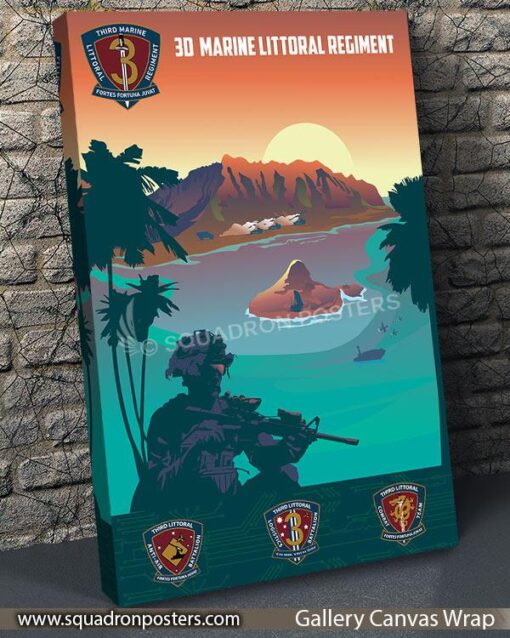 Hawaii 3D MLR - Squadron Posters