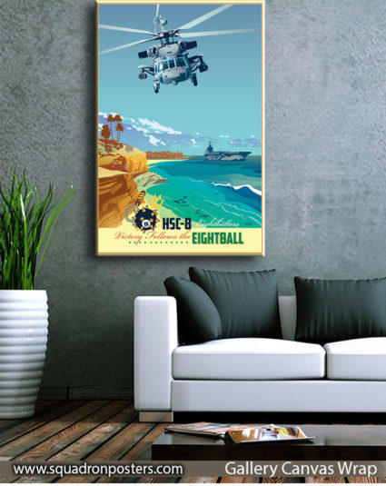 HSC-8 "Eightballers" - Squadron Posters