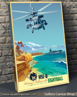HSC-8 "Eightballers" - Squadron Posters