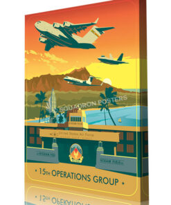 Hickam AFB 15th Operations Group - Squadron Posters