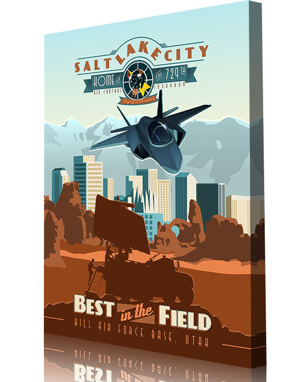 Hill AFB 729th Air Control Squadron - Squadron Posters