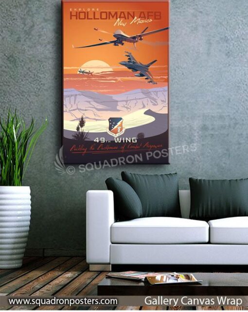 Holloman AFB 49th Wing - Squadron Posters