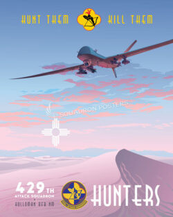 Holloman AFB 429th ATKS - Squadron Posters