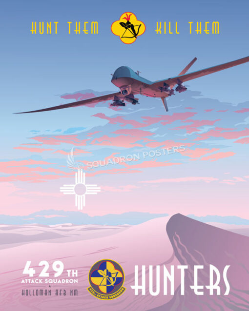 Holloman AFB 429th ATKS - Squadron Posters