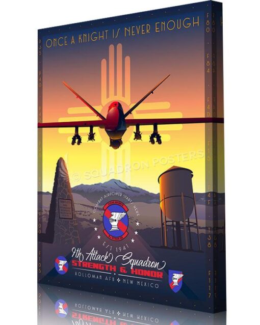 Holloman AFB 9th ATKS - Squadron Posters