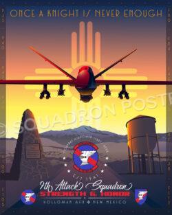 Holloman AFB 9th ATKS - Squadron Posters