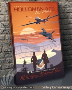 Holloman AFB 49th Maintenance Group - Squadron Posters