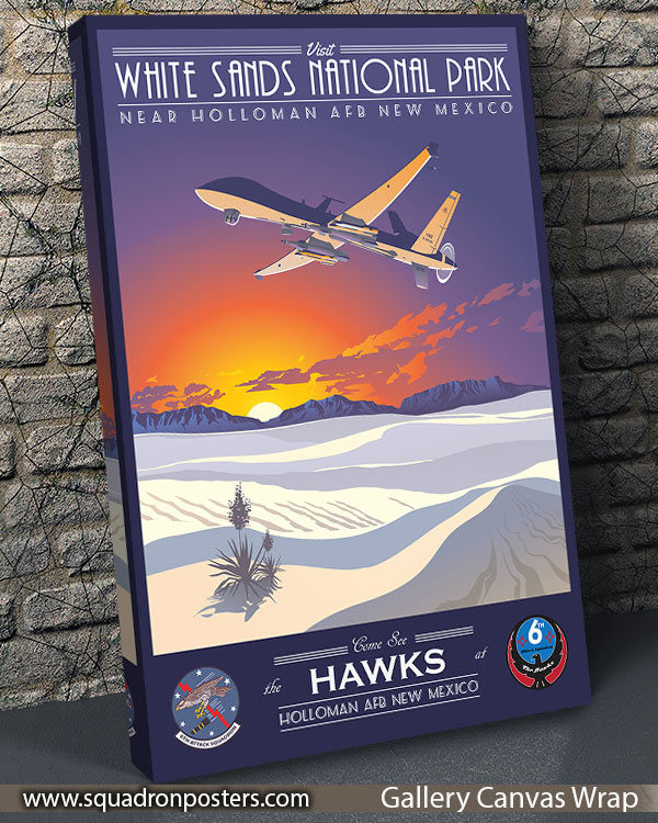Holloman AFB 6th ATKS MQ-9 - Squadron Posters