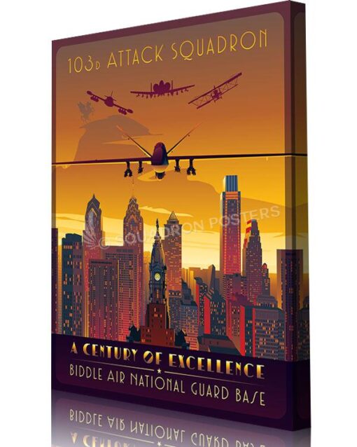 Horsham PA Biddle ANG 103d ATKS - Squadron Posters